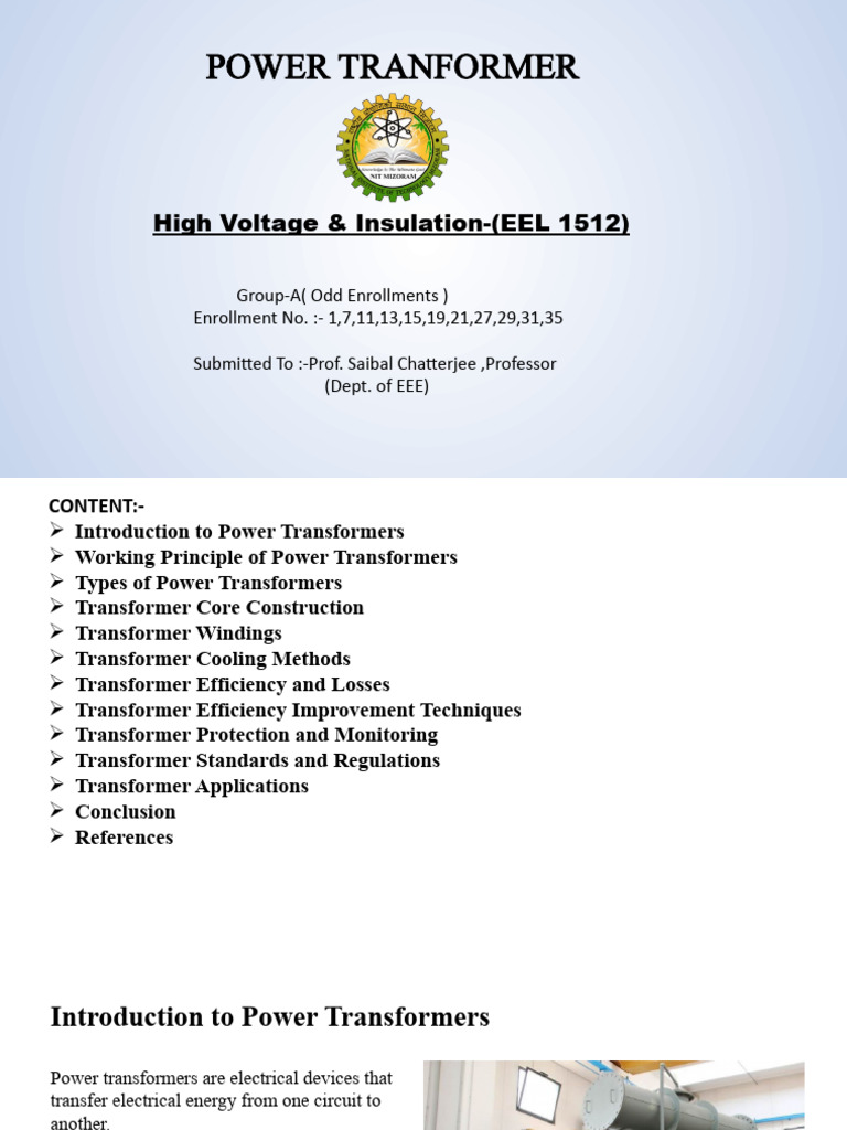 Overview of Power Transformers | PDF | Transformer | Electric Power