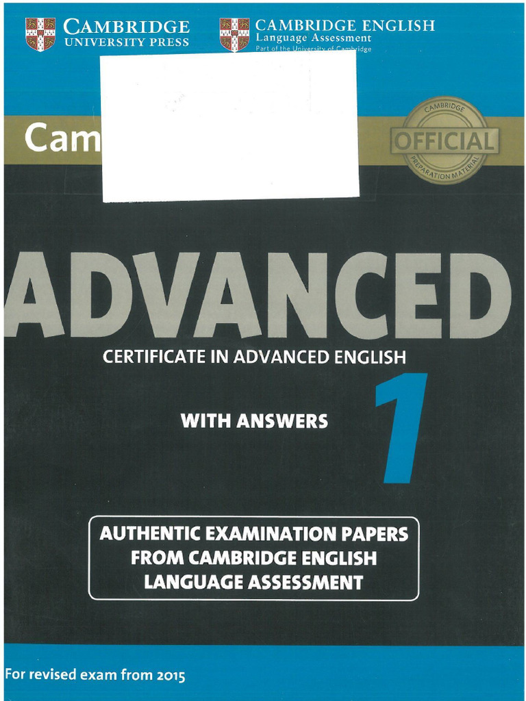 (C1) Examination Papers With Answers - Mock Test | PDF