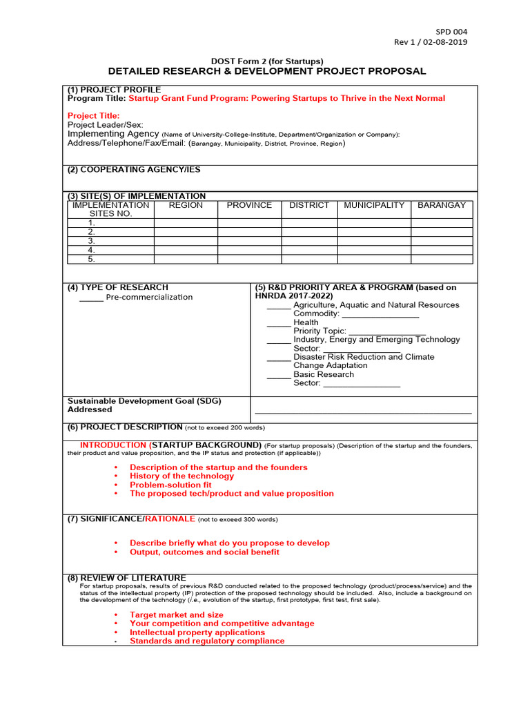 Startup_Capsule_Proposal_Template | PDF | Intellectual Property ...