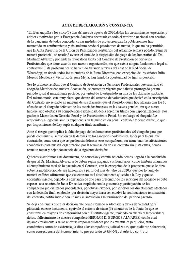 Carta | PDF | Gobierno | Justicia