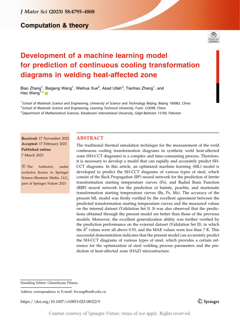 Development_of_a_machine_learning_model_for_predic | PDF | Artificial Neural Network | Mean ...