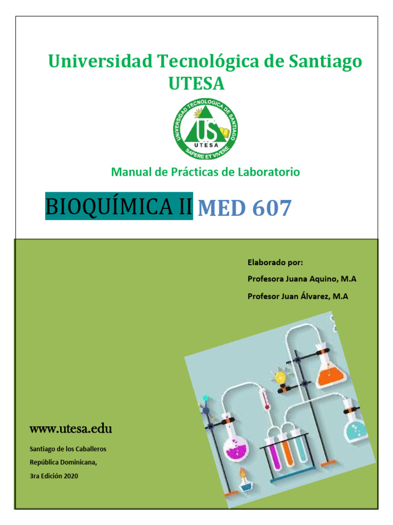 Manual Bioquimica 2 | PDF