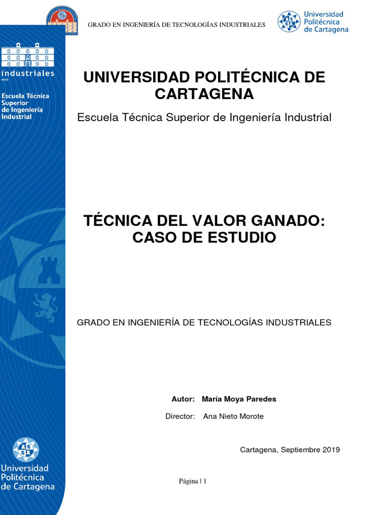 TFG Moy Tec | Descargar gratis PDF | Calidad (comercial) | Presupuesto