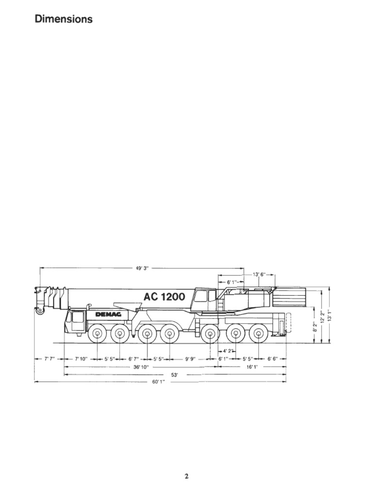Demag AC1200 Spec | PDF