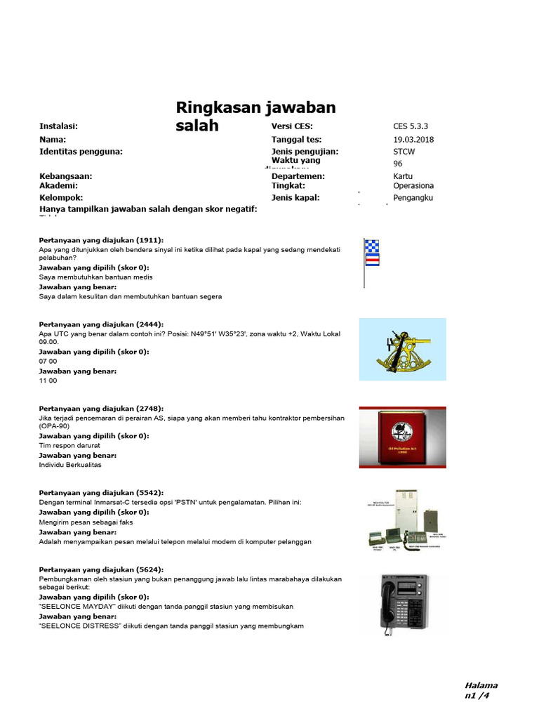 Pengangkut Massal Operasional Dek | PDF