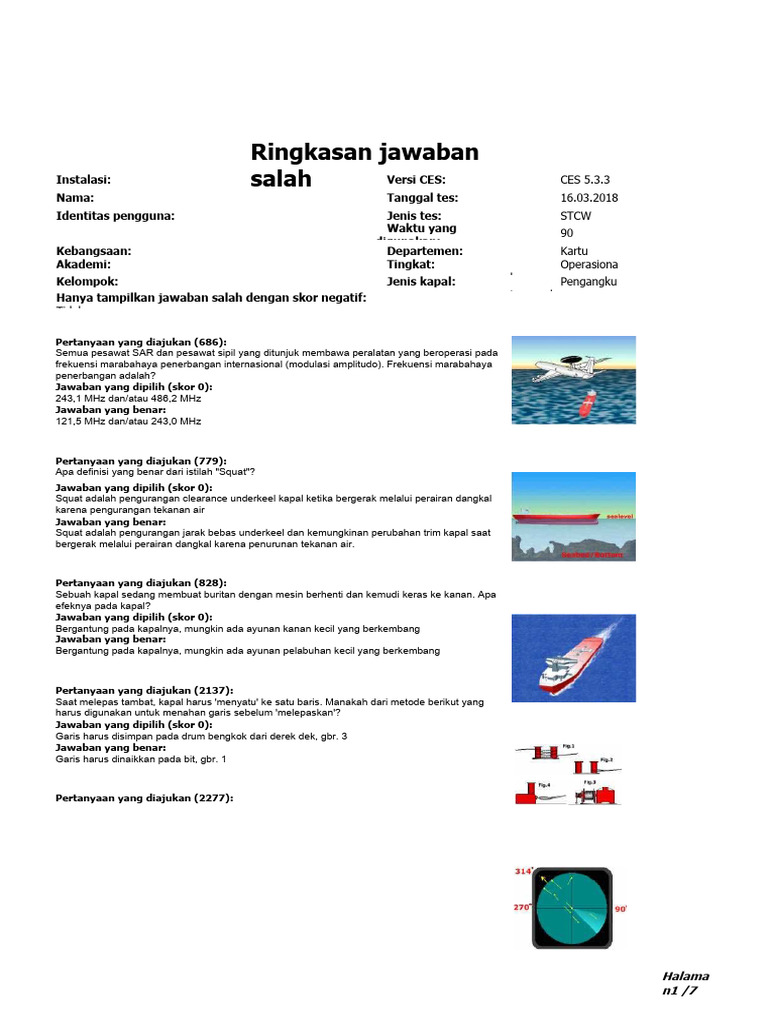 Pengangkut Curah Operasional Dek 2 | PDF