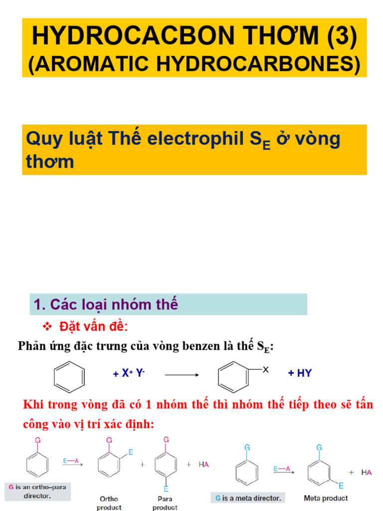 Hoa-Huu-Co - P2-Chuong-3-Hydrocacbon-Thom-Quy-Luat-The-Ban-Std - (Cuuduongthancong - Com) | PDF