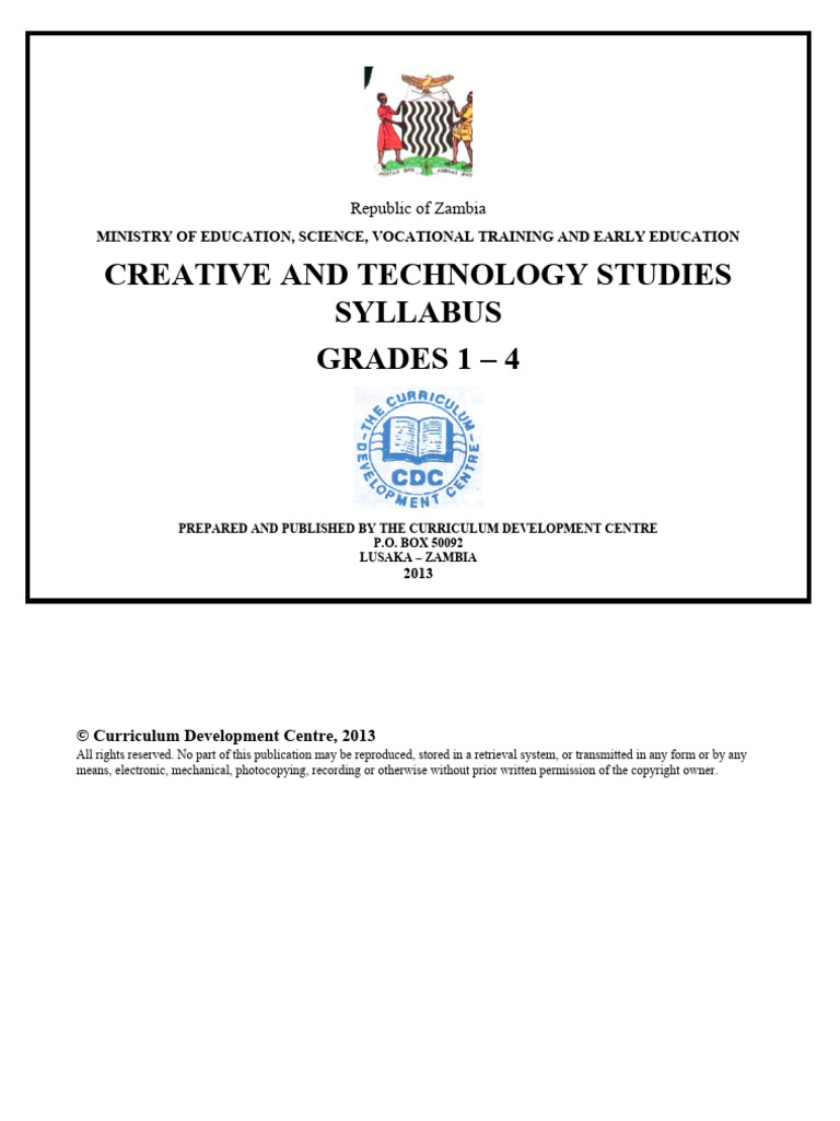 CTS 1-4 Primary | PDF | Learning | Creativity