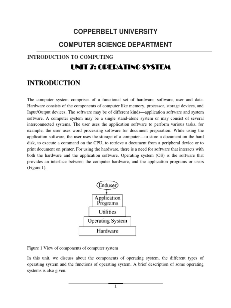UNIT 07 - Operating Systems | Download Free PDF | Process (Computing) | Operating System