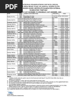 2025 Revised Kjsea Timetable | PDF