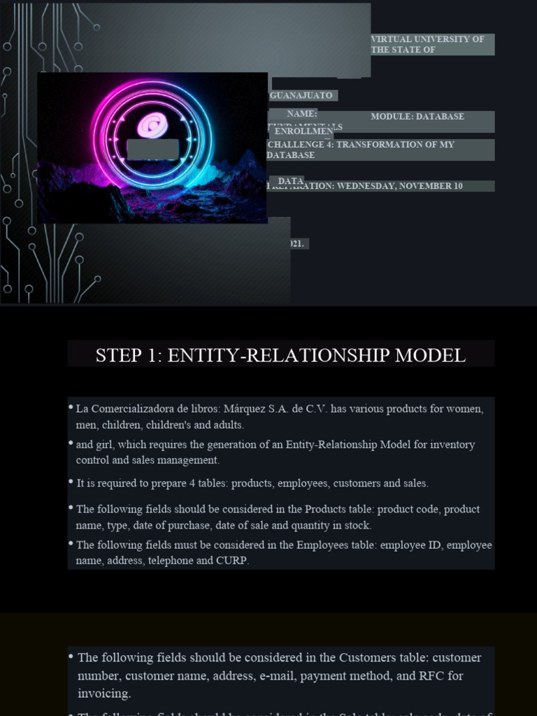 r4 - U3 - Transformation of My Base | PDF | Databases | Relational Model