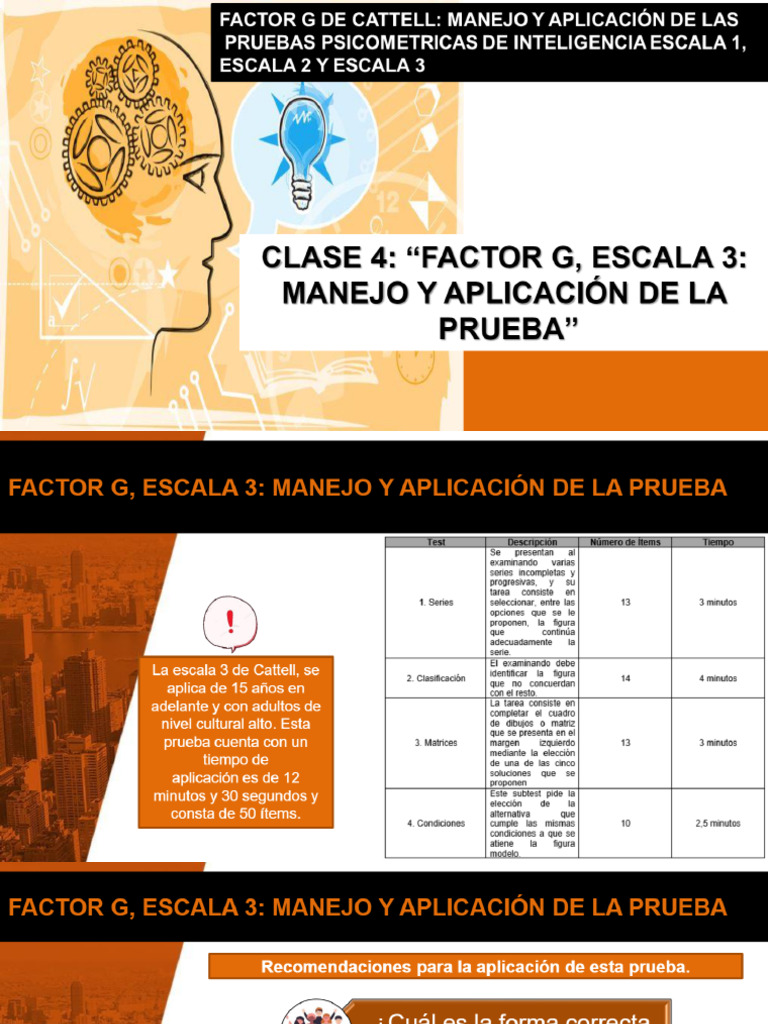 Cattell Factor 4 | PDF
