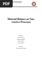 Solving Material Balances Problems | PDF | Distillation | Physical ...
