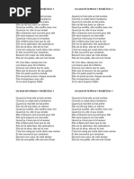 Paroles - Le Chant Des Sirenes Par Frero Delavega | PDF | Poésie