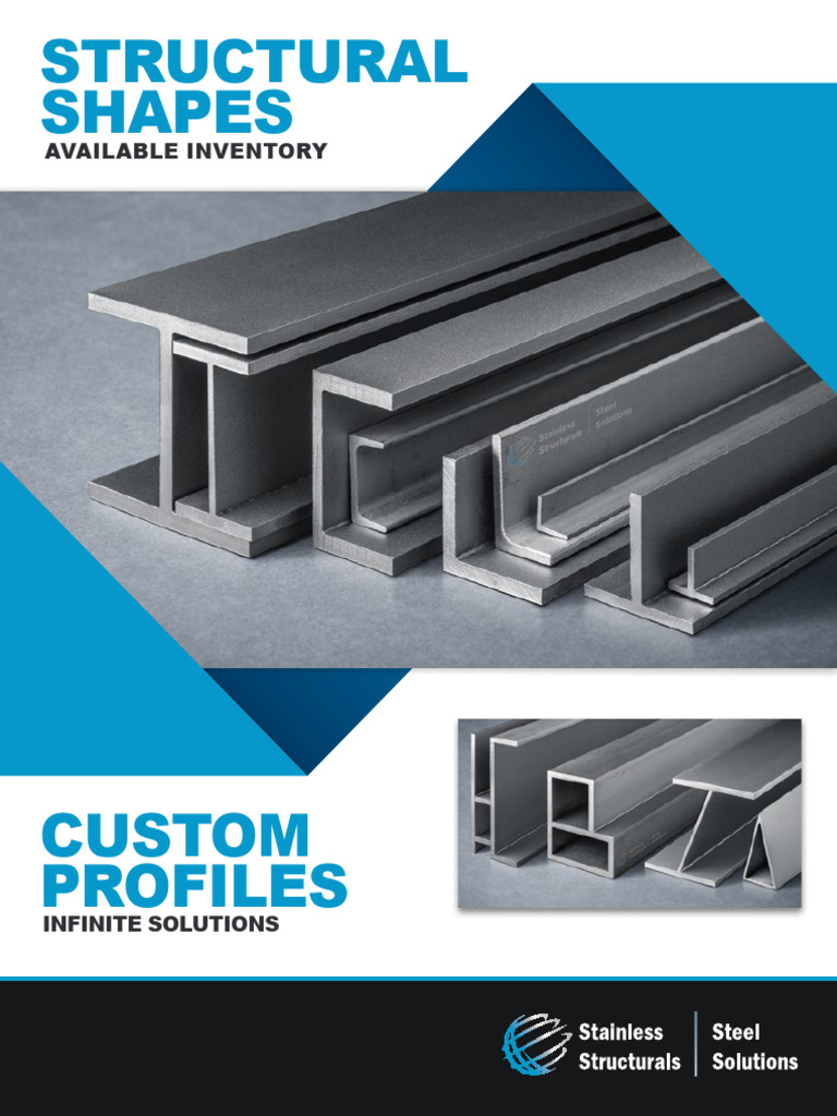 Stainless Steel Structural Shapes Catalog | PDF | Welding | Construction