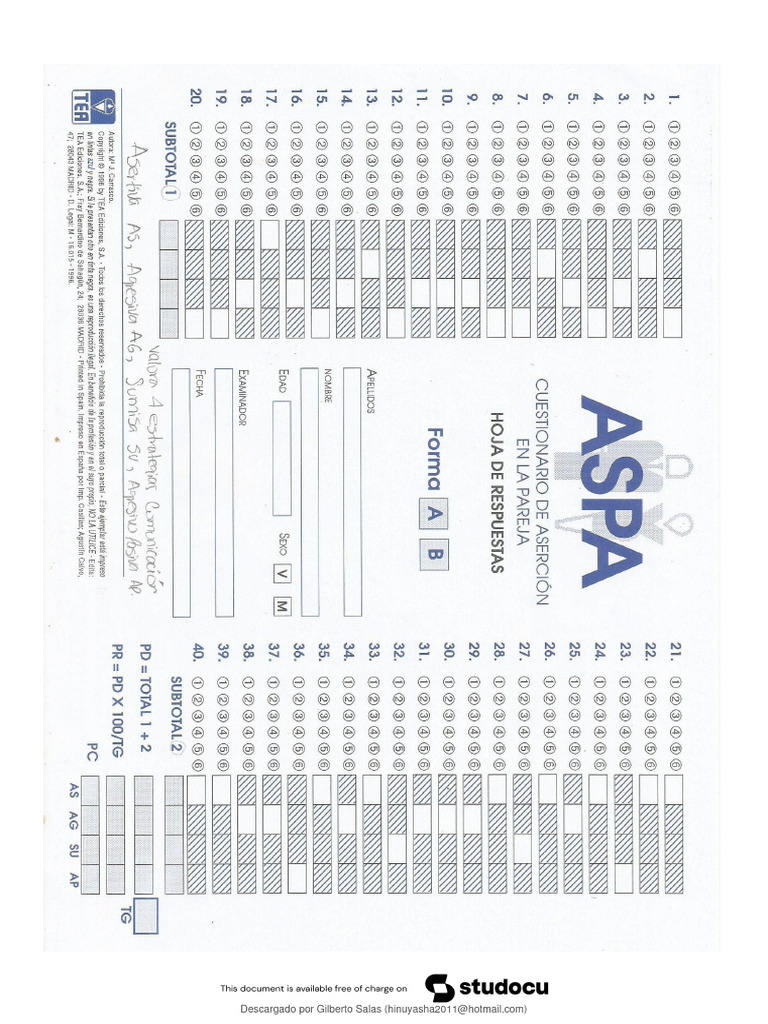 Aspa Aplicación | PDF