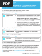 Cambridge IGCSE Global Perspectives 2025 | PDF