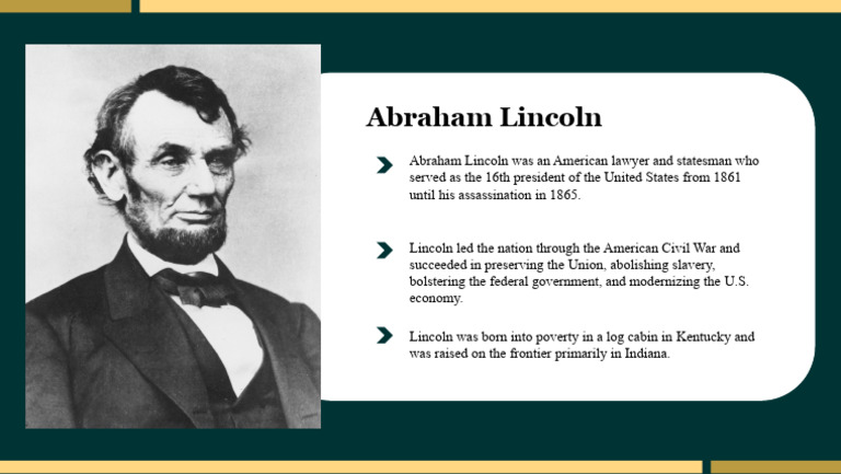703039-Abraham Lincoln PowerPoint Background | PDF