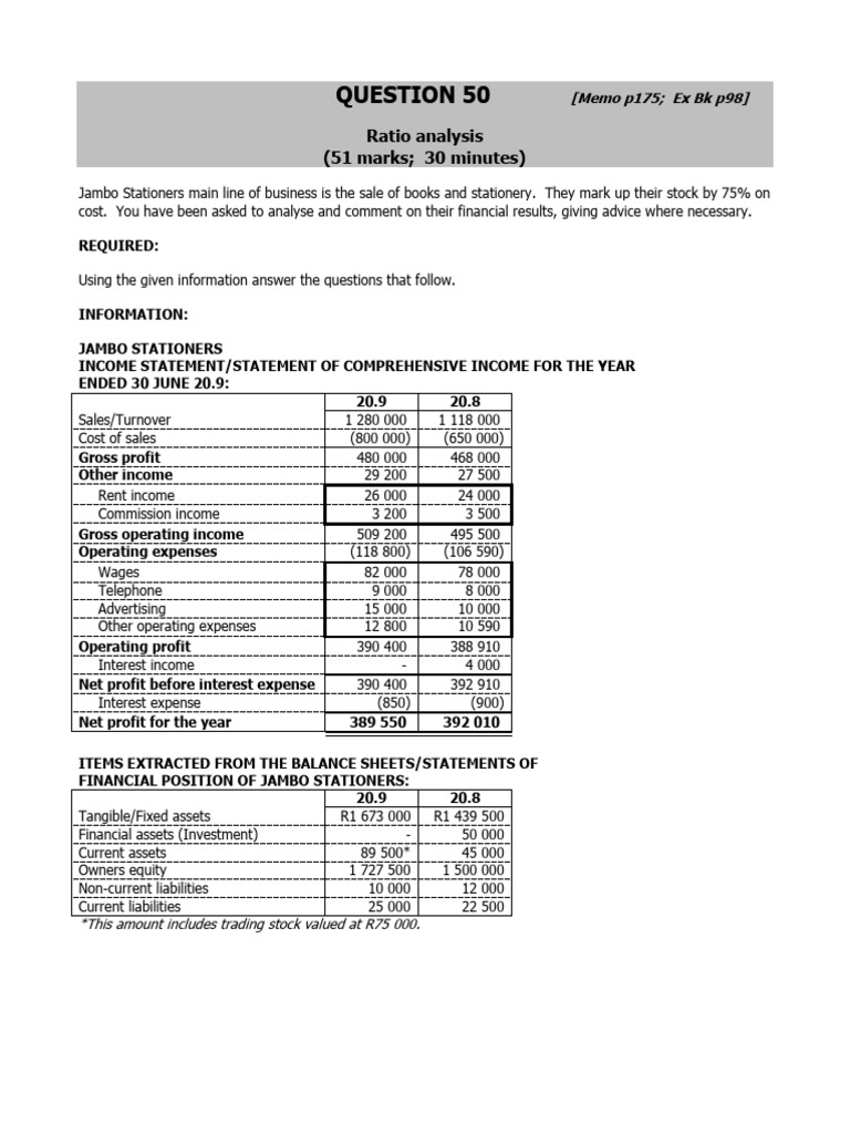 10 ACC Mod 11 Financial Statements MEMOS | PDF | Revenue | Investing