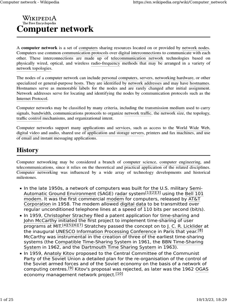 Computer Network Pdf Computer Network Network Topology