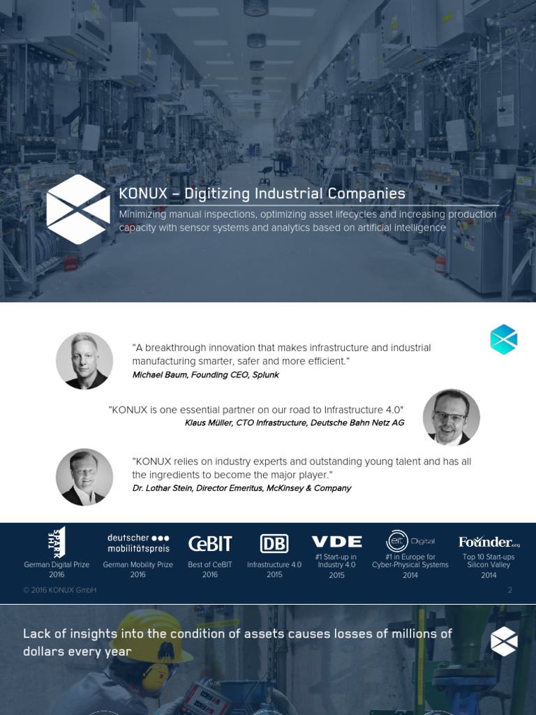 Presentación KONUX | PDF