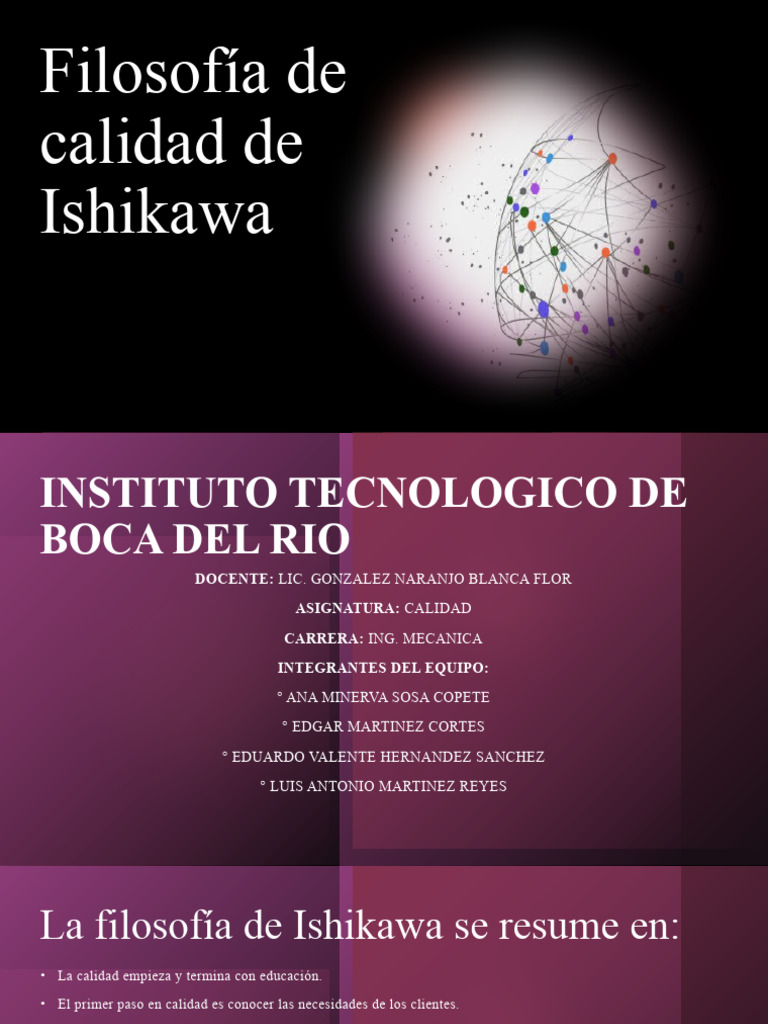 Actividad 2 Filosofias de Calidad Ishikawa | PDF