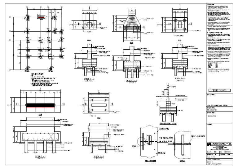 1 - SG PH7 PART 1 PILING LAYOUT ONLY 13-10-2023rev1-Model5 | PDF