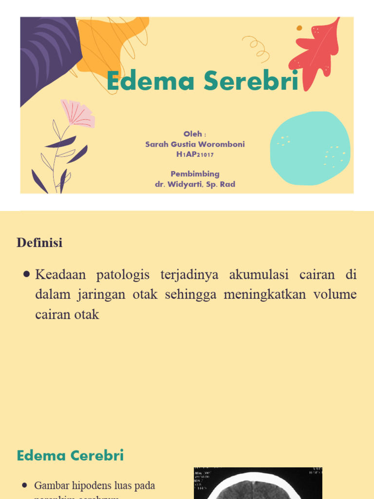 Edema - SGW | PDF