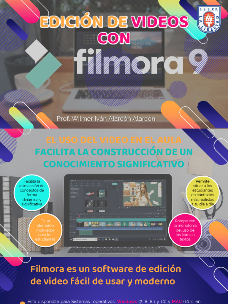 1) Manual - Edición de video con Filmora | PDF | Archivo de computadora | Youtube