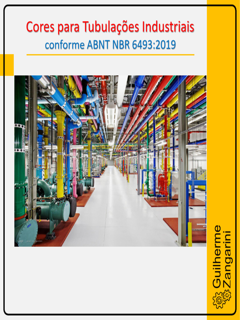 Cores de Tubulações Industriais ABNT 6493 | PDF | Combustíveis | Petróleo