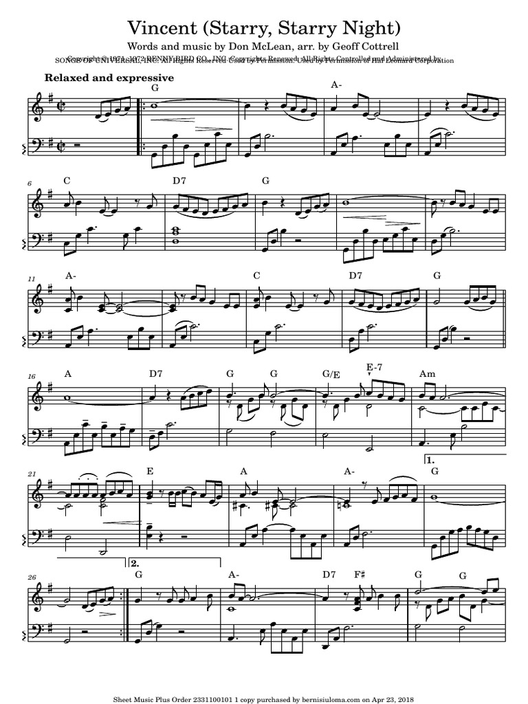 Vincent Don McLean | PDF | Color