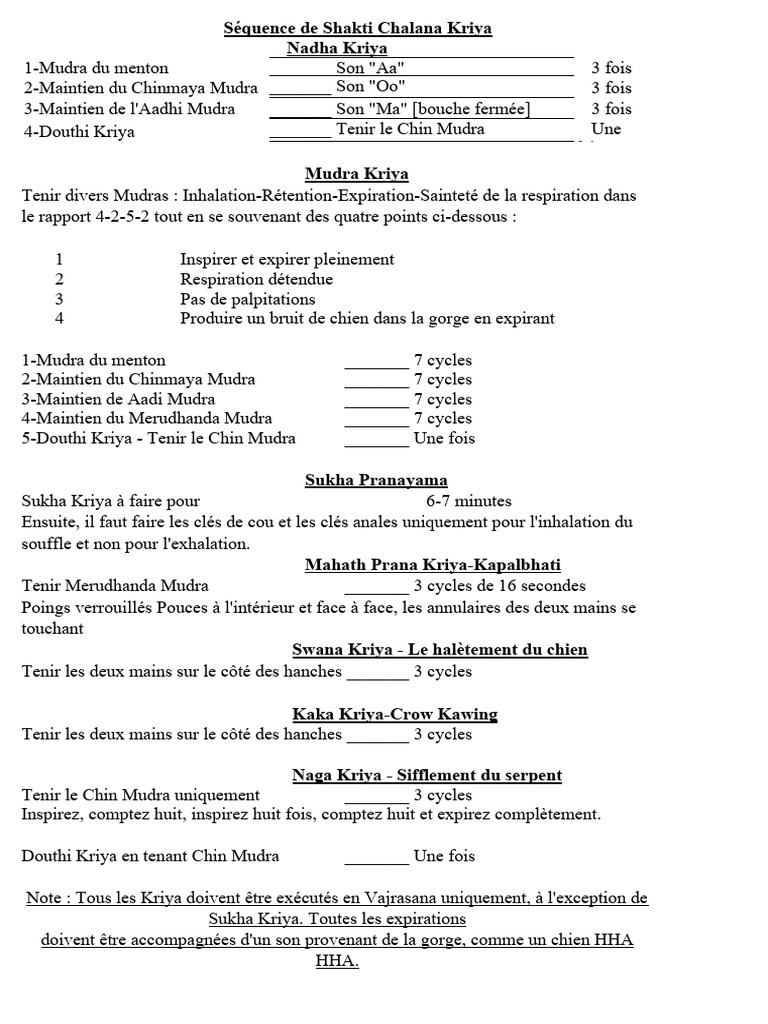 Shakti Chalana Kriya Original PDF | PDF