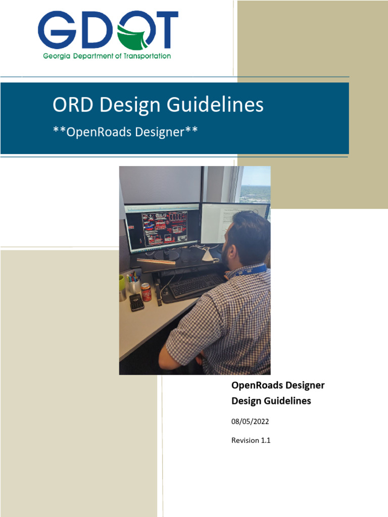 ORD Design Guidelines | PDF | Computer File | Surveying