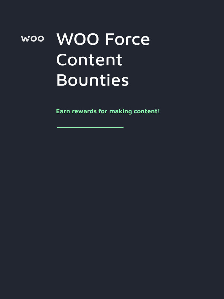 WOO Force - Content Compensation | PDF