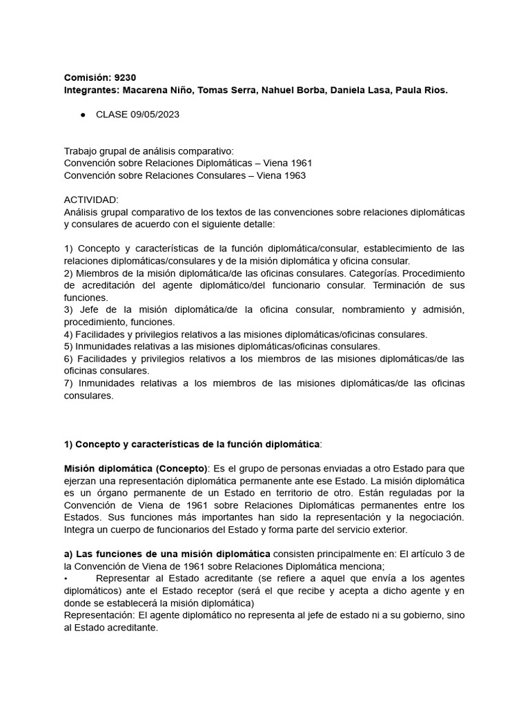 TP Grupal de Análisis Comparativo | PDF