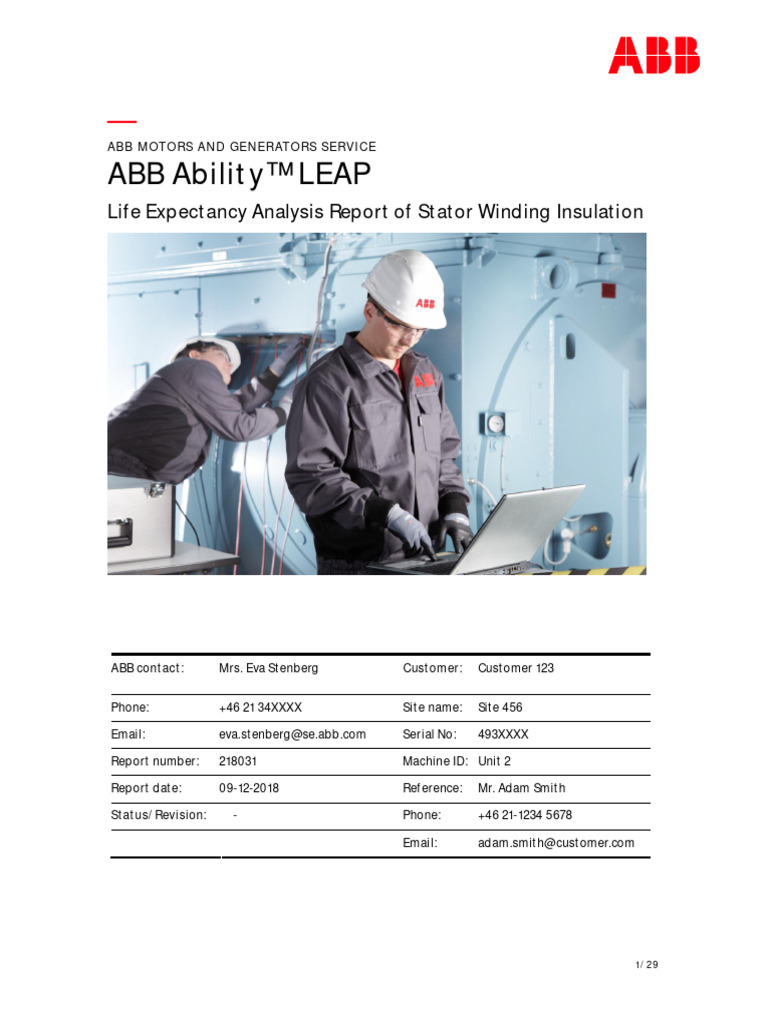 LEAP Report New Template (Example) | PDF | Electric Generator ...