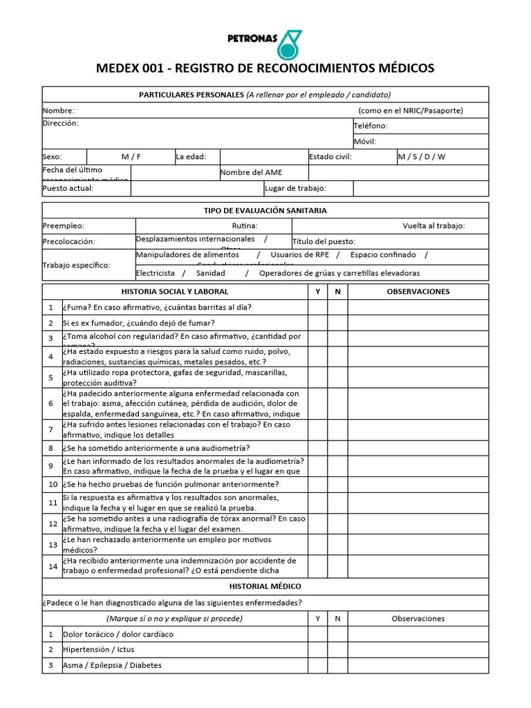 Nuevo MEDEX 001 | PDF