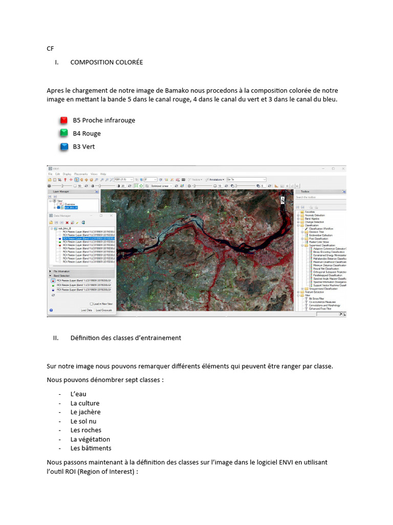 Devoir Télédétection 2 | PDF | Imagerie | Vision
