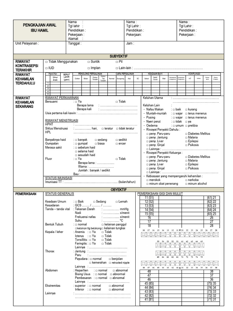 Rekam Medis Anak Dan Anc | PDF