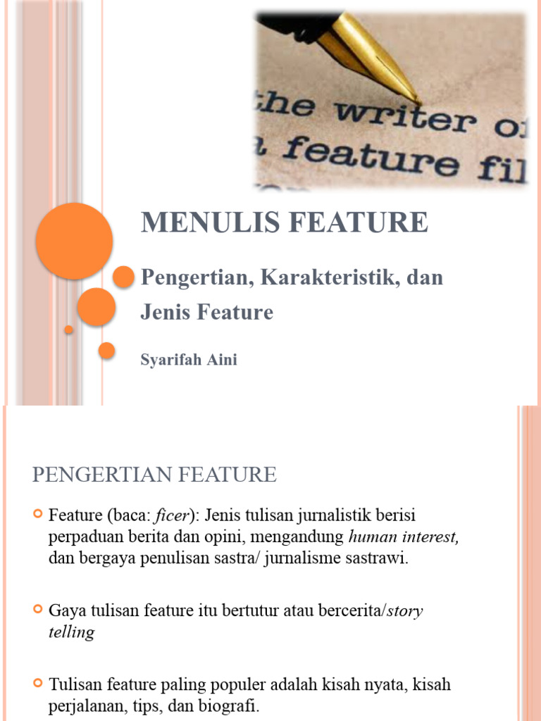 Menulis Feature | PDF