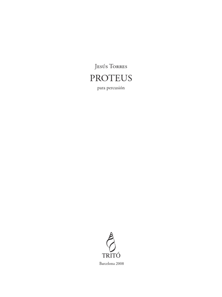 Proteus - Jesus Torres | PDF