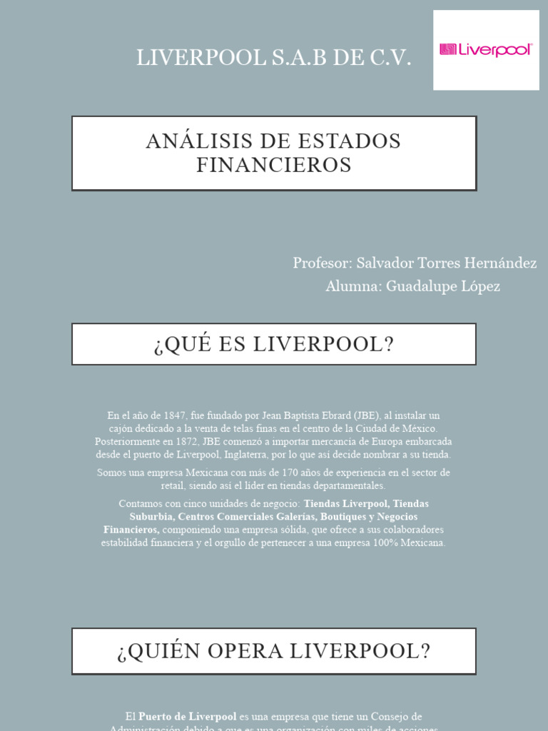 Análisis de Estados Financieros Exámen | PDF
