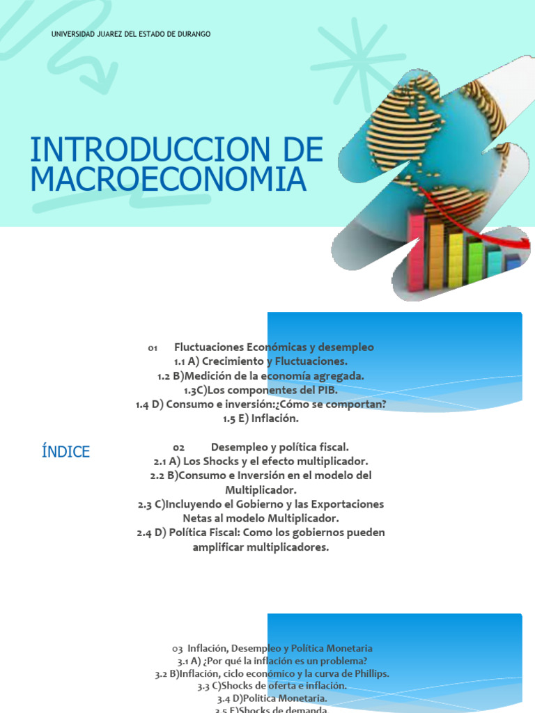 Introduccion de Macroeconomia | PDF | La política fiscal | Producto Interno Bruto