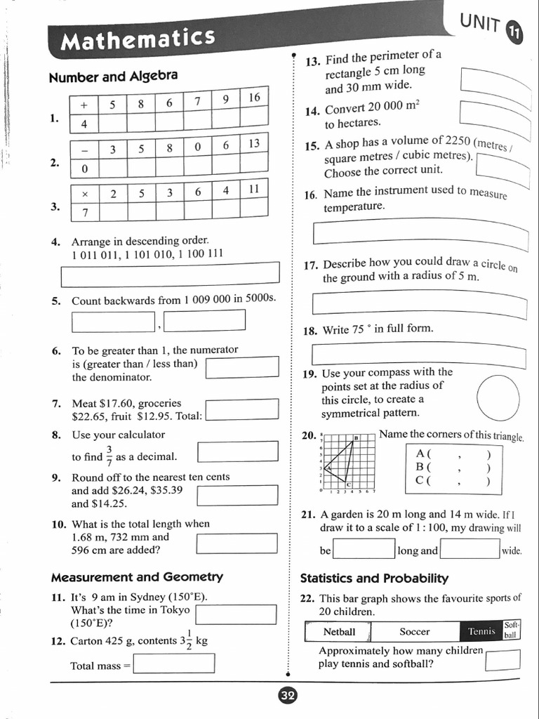 Year Six Homework Excel | PDF