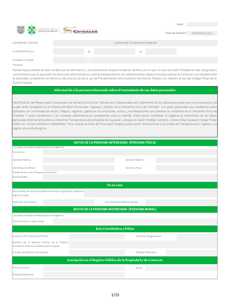 9 Licencia de Construccion Especial | PDF