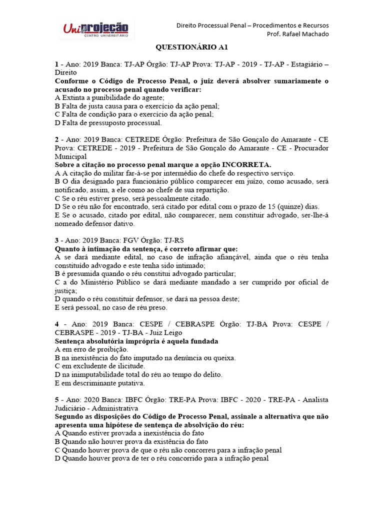 Revisao A1 - 20230918-1134 | PDF