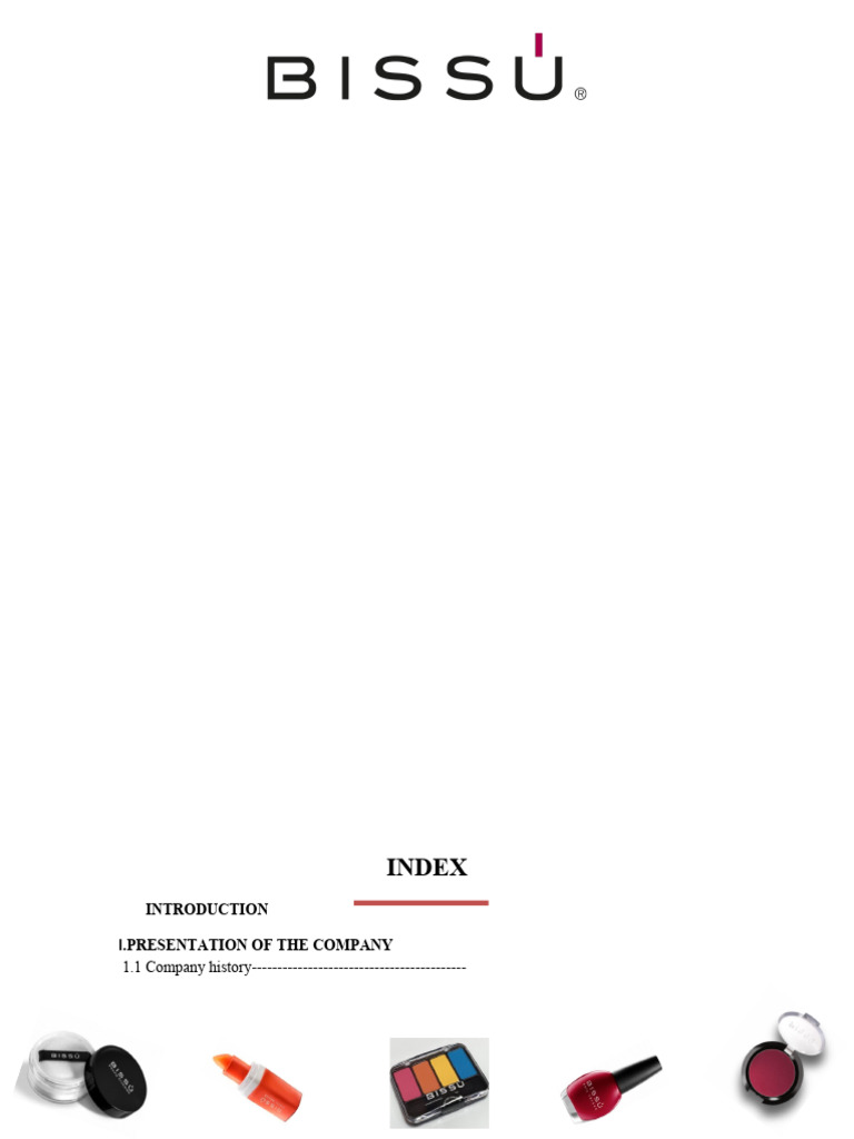 BISSU Final | PDF | Cosmetics | Brand