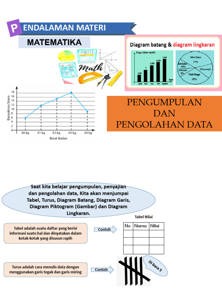 Pengolahan Data dengan Turus dan Tabel | PDF