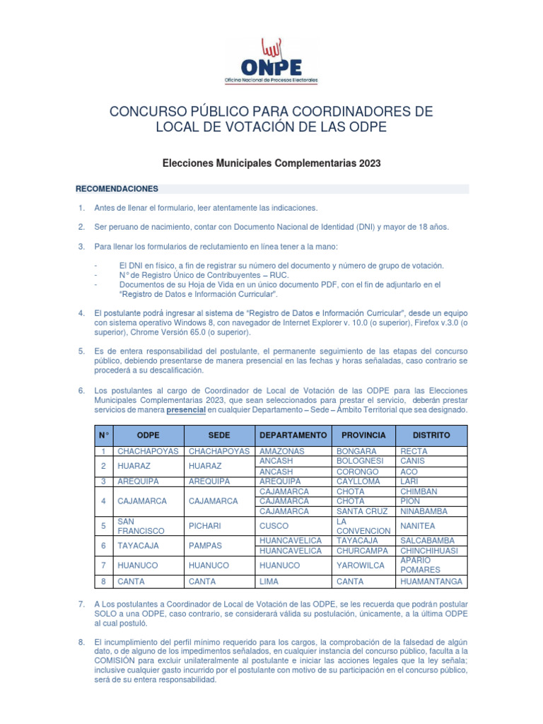 CP CLV EMC2023 GUIA POSTULANTE EMC2023 10abr | PDF