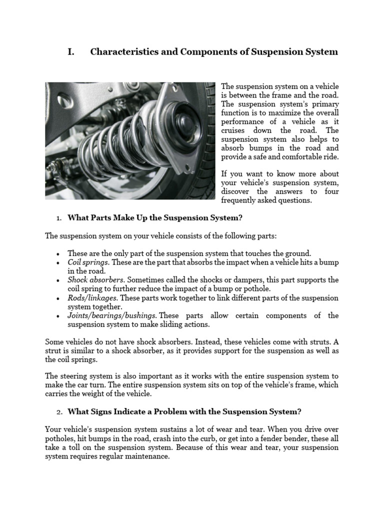 Module I - Lessons 1 and 2 | PDF | Vehicle Industry | Vehicles